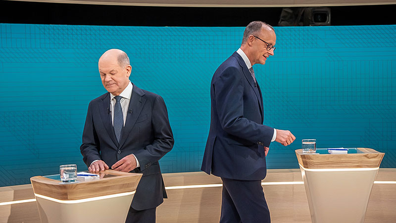 Faktencheck: Was Merz und Scholz im TV-Duell zur Migration sagten